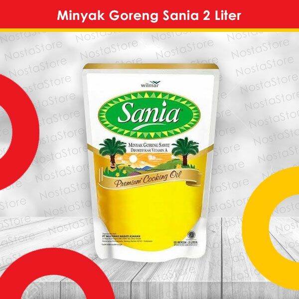 Sania Minyak Goreng Kemasan Pouch 2 Liter | Lazada Indonesia