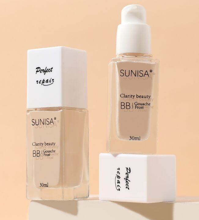 Sunisa Liquid Foundation Oil Control Long-Lasting BB Cream 30ml | Lazada PH