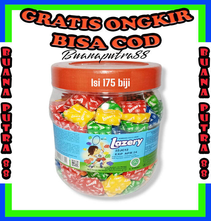 PERMEN LAZERY ISI 175 PCS / PERMEN SUGUS | Lazada Indonesia