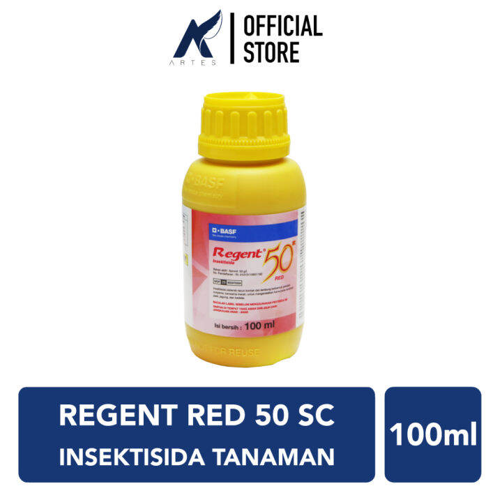 REGENT RED 50 SC Insektisida Pestisida 50SC Merah Hama Tanaman Tumbuhan ...
