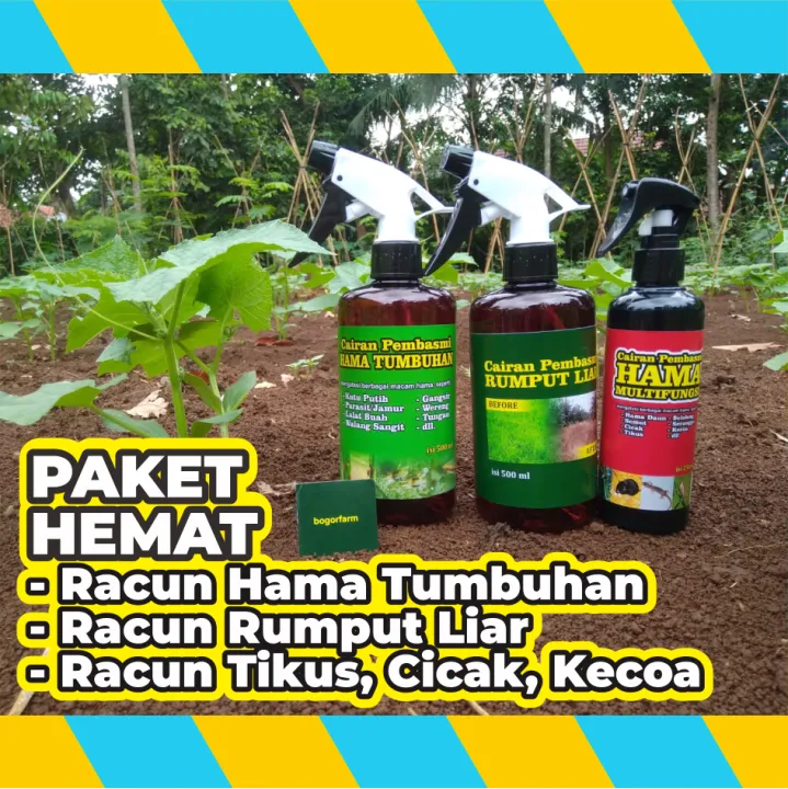 (PAKET HEMAT) Racun Rumput | Racun Hama Tumbuhan | Kutu Putih | Jamur ...