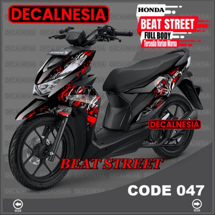 Decal Beat Street 2021 2022 2023 Full Body Stiker Motor New 2020 Modif ...