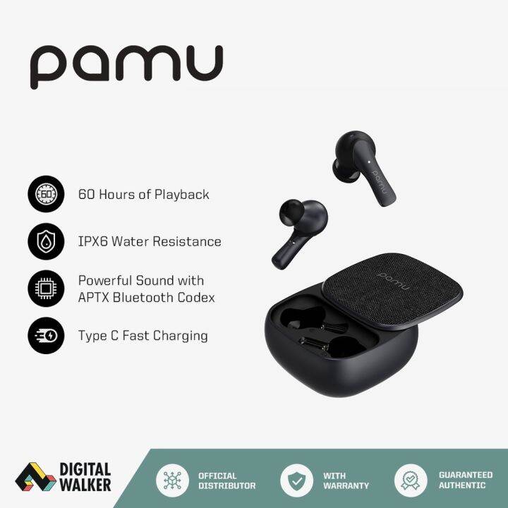 Pamu True Wireless T6 Slide Earbuds | Lazada PH