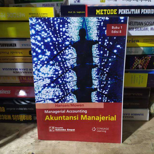 Akuntansi manajerial edisi 8 buku 1 hansen mowen | Lazada Indonesia