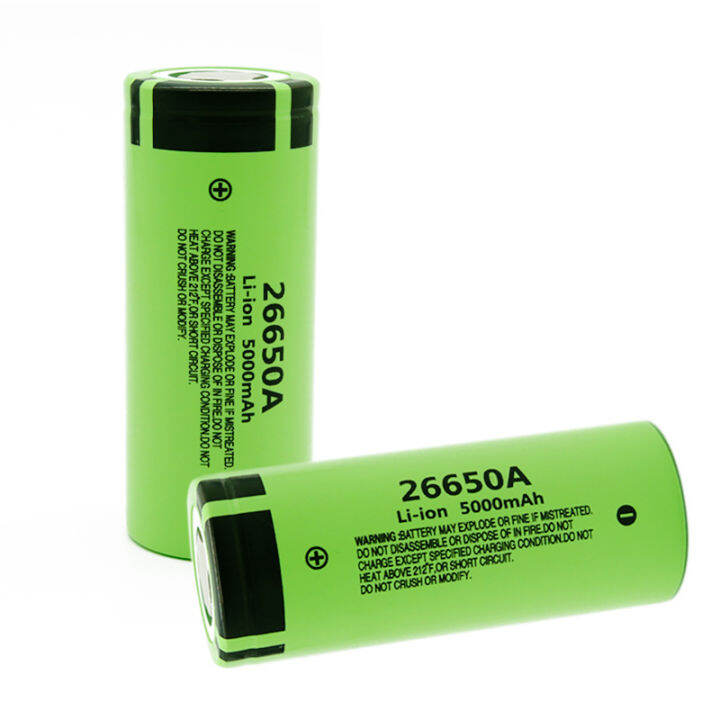Panasonic 26650 Panasoni Power 5C Lithium Battery NCR26650A5000mah ...