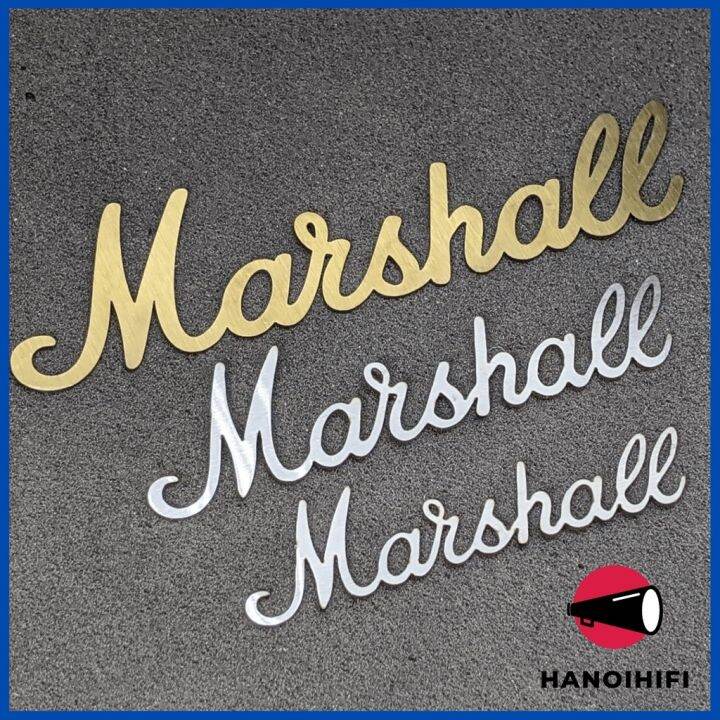 ♀ Marshall logo marshall Letters Stainless Steel Letters Super Standard ...