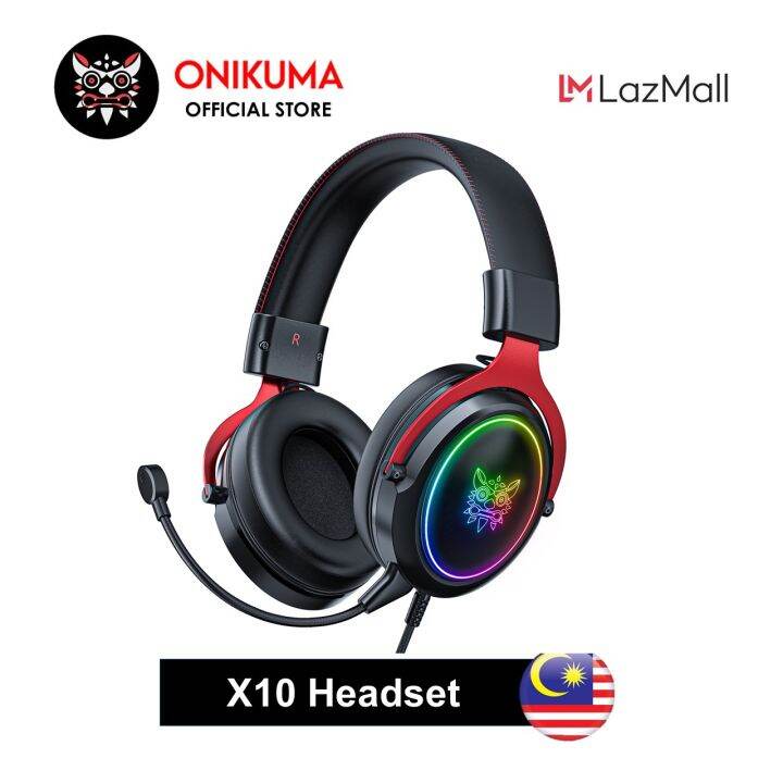 ONIKUMA X10 Ultimate Gaming Headset Premium Stereo Sound Gaming ...