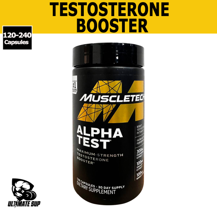 MuscleTech Pro Series Alpha Test Boost Test |120 - 240 Capsules ...