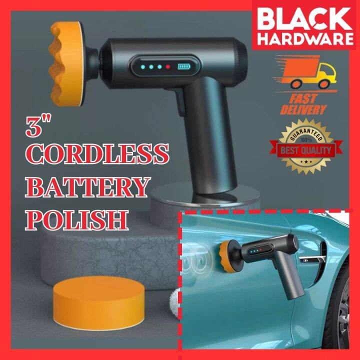 Black Hardware Hand Polish Wax Floor Mini Car Polish Machine Set ...