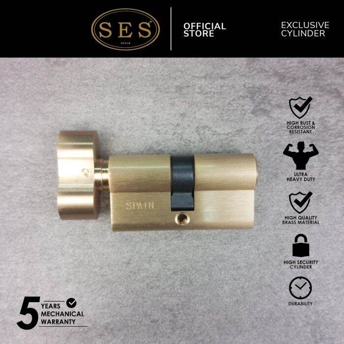 Silinder Kunci - Cylinder SES 60mm EK (Knob) SB | Lazada Indonesia