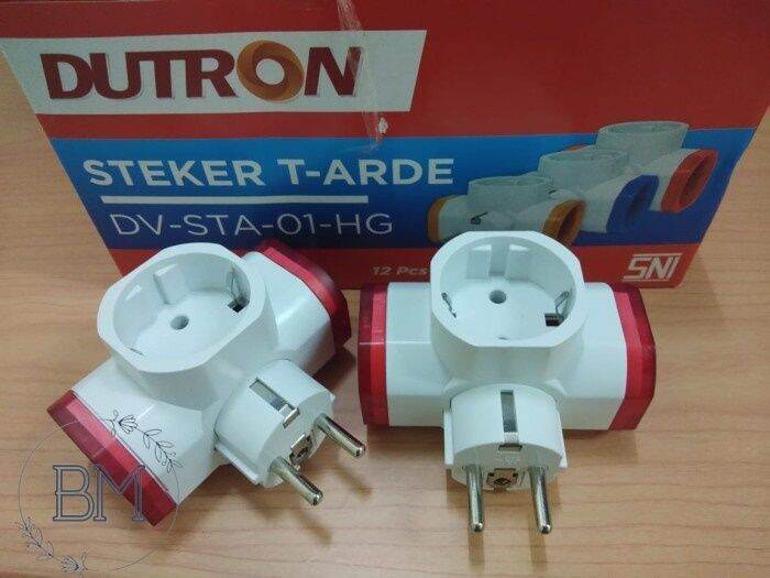 BMS - STEKER T ARDE PERSEGI 13830 WHITE DUTRON STA 01 HG Model Broco ...