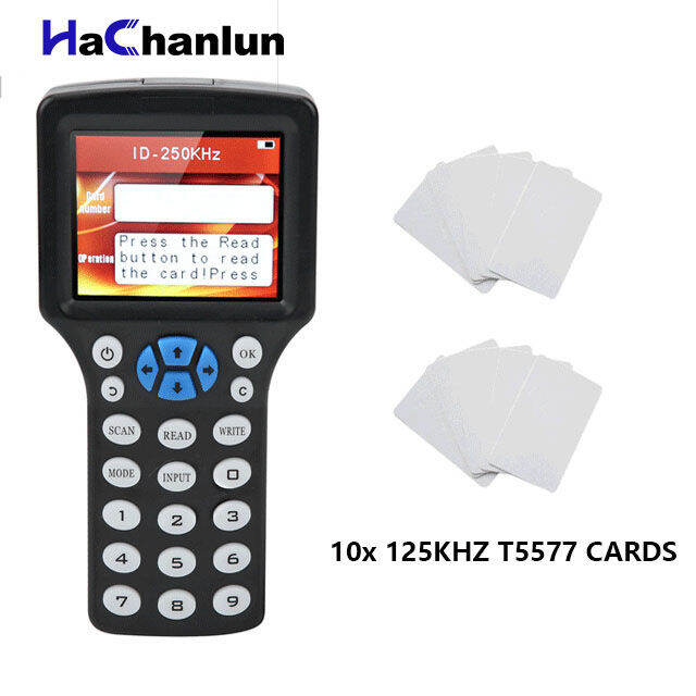 IC/ID 125KHZ/13.56Mhz RFID Reader Smart Card Writer Full Frequency Encryption Decryption ...