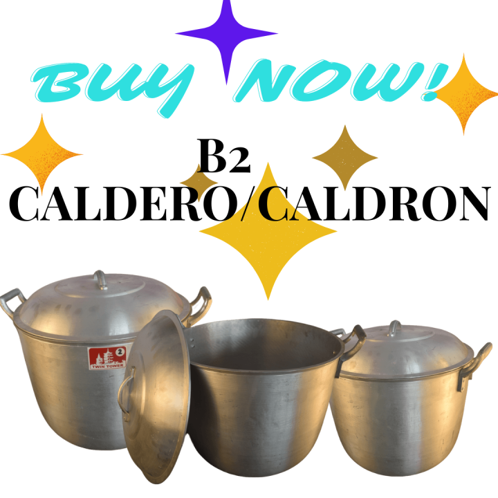 B2 Caldero/Caldron Double Handle(Huge)45cm | Lazada PH