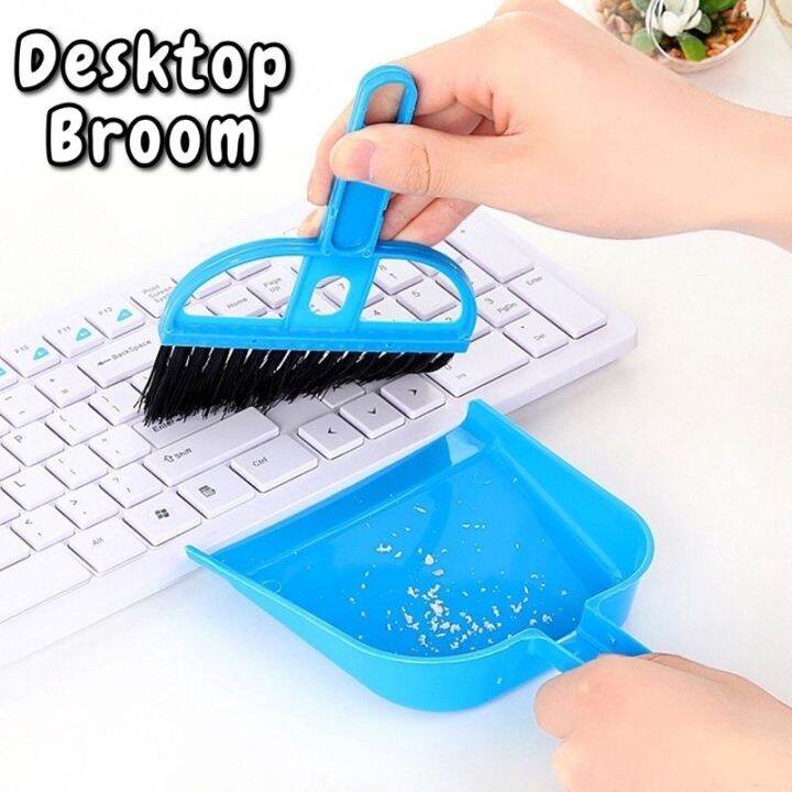 Creative Desktop Cleaning Kit Mini Broom Dustpan Cleaning Brush for ...