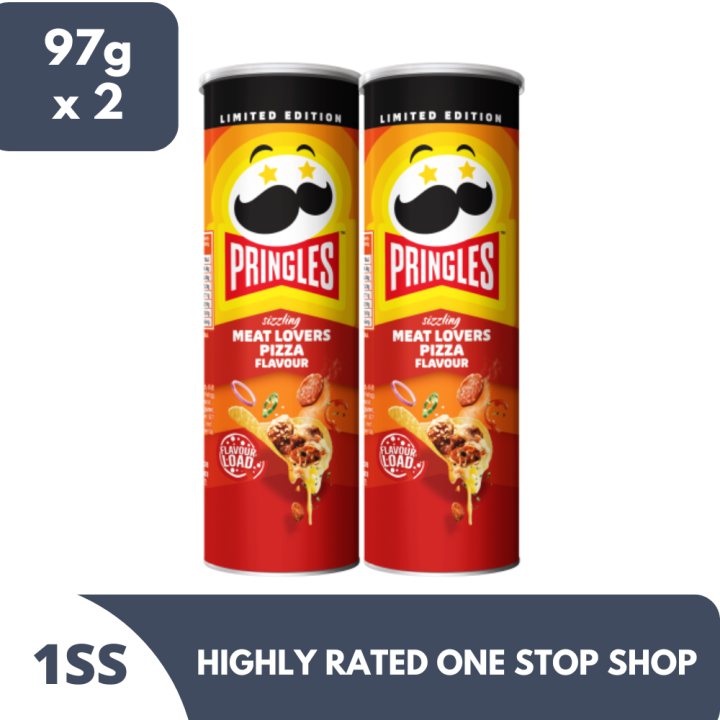 Pringles Sizzling Mmmeat Lovers Pizza 97g x 2 | Lazada PH