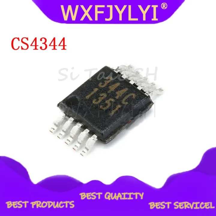 10pcs/lot CS4344 CS4344-CZZ 344C MSOP-10 DAC IC original | Lazada PH