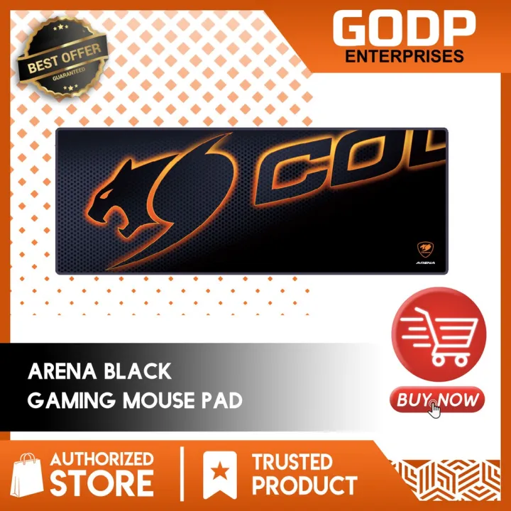 【Ready Stock】 COUGAR Arena Black Gaming Mouse Pad Extra Large | Lazada PH
