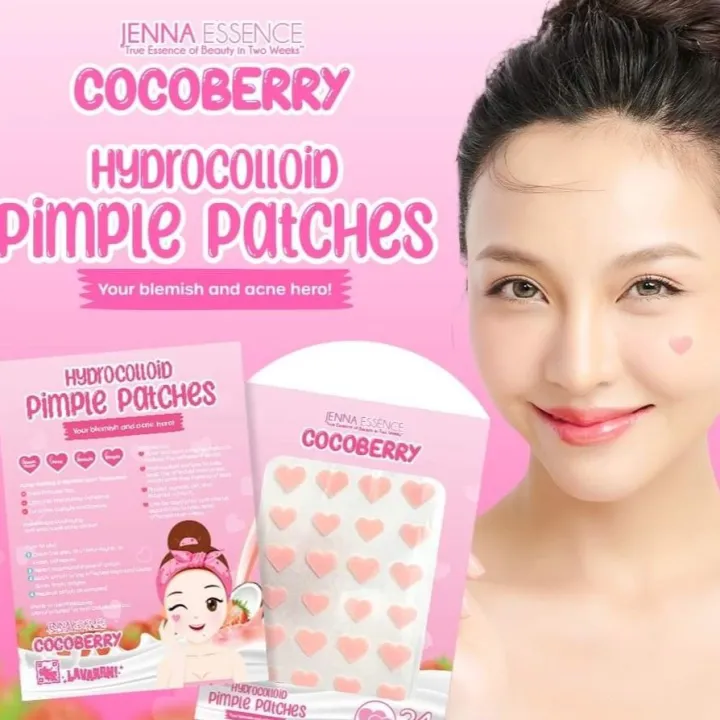 COCOBERRY HYDROCOLLOID PIMPLE PATCH BY JENNA ESSENCE | Lazada PH