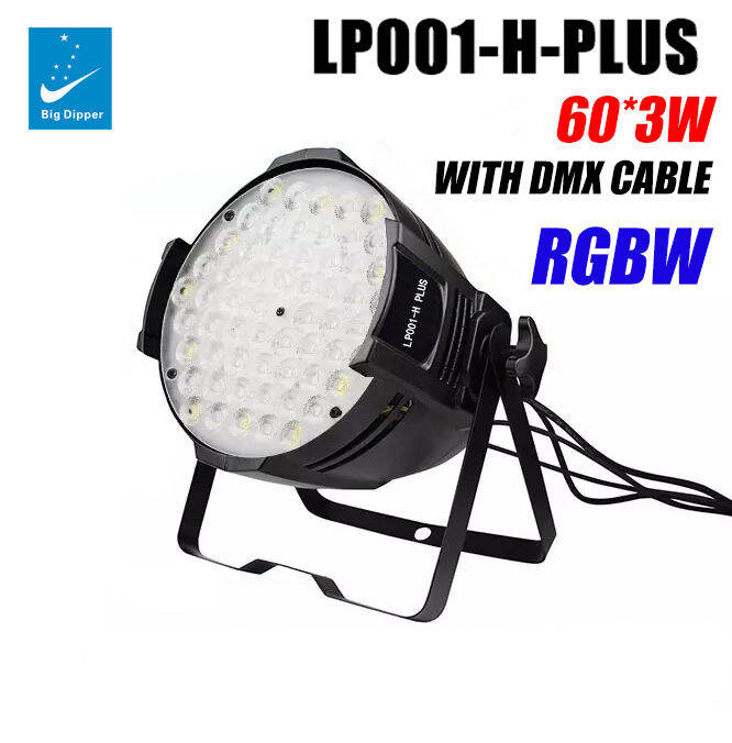 Big Dipper LP001-H PLUS Stage Lights LED 60 3W RBGW Par Lights With DMX ...