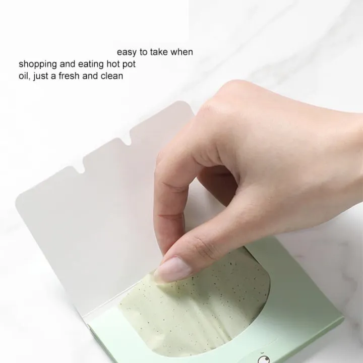 100 Pieces Oil Absorbing Paper | Lazada PH