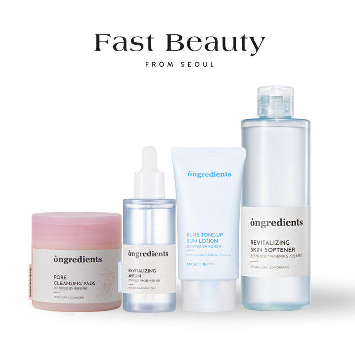 ONGREDIENTS x TREASURE Revitalizing Skincare Set | Lazada Indonesia