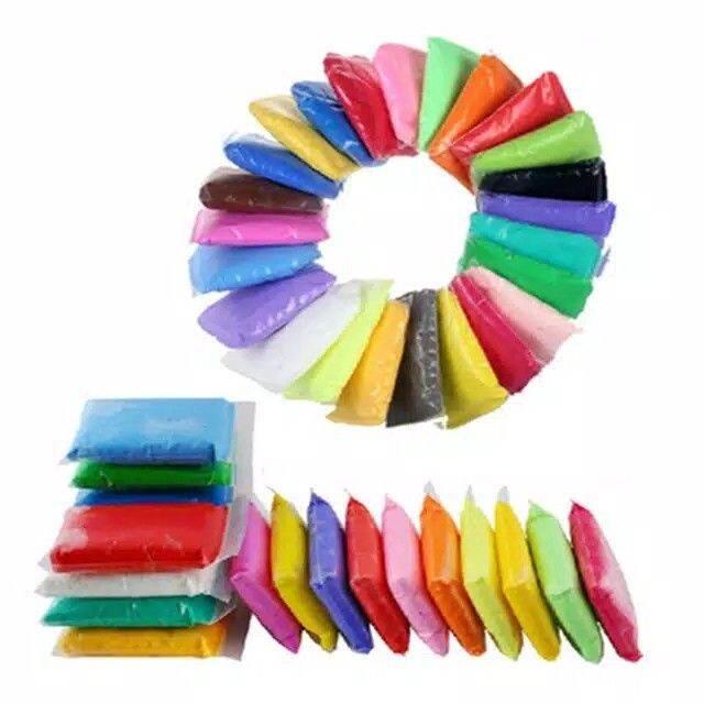 Clay Polymer Model Kayak Play Doh Lilin Mainan Clay isi 12 Free 3 Alat ...