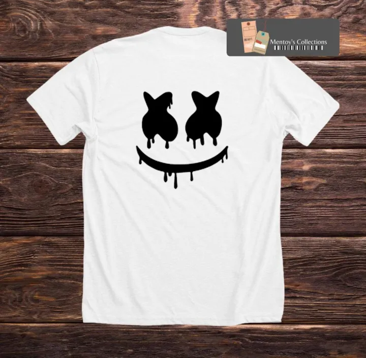 MARSHMELLO TREND SHIRT (FRONT AND BACK) WITH FREEBIES | Lazada PH