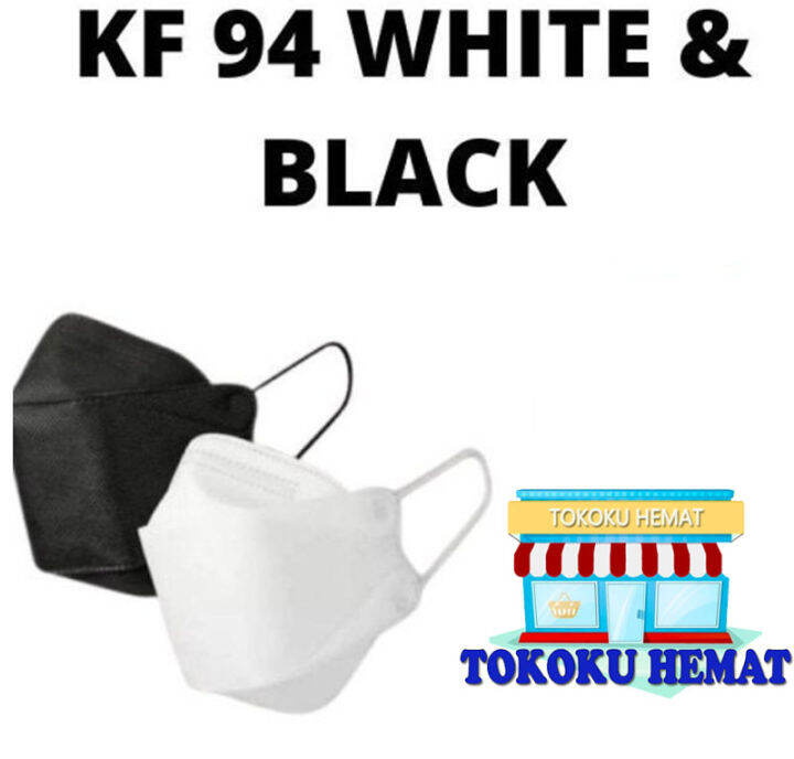 MASKER KF94 MURAH MASKER KF94 MASKER KESEHATAN KF94 HITAM | Lazada Indonesia