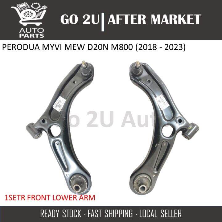 PERODUA MYVI NEW D20N M800 FRONT LOWER ARM RIGHT AND LEFT - LEFT 48069-B1021 RIGHT 48068-B1021 ...