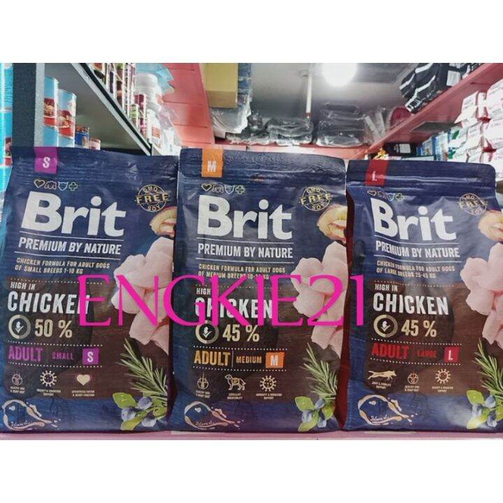 sell like hot cakes Brit premium by nature 3kg chicken and lamb and ...