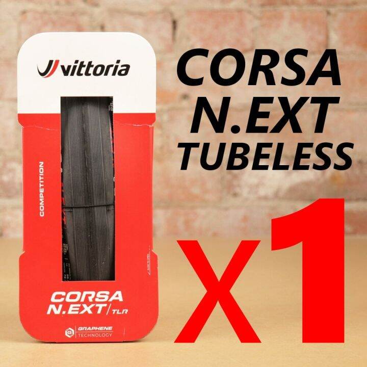 Vittoria Corsa N.EXT TLR Graphene 2.0 Folding Tyre G2.0 NEXT TLR Road Tubeless Ready Tire 700X26 ...