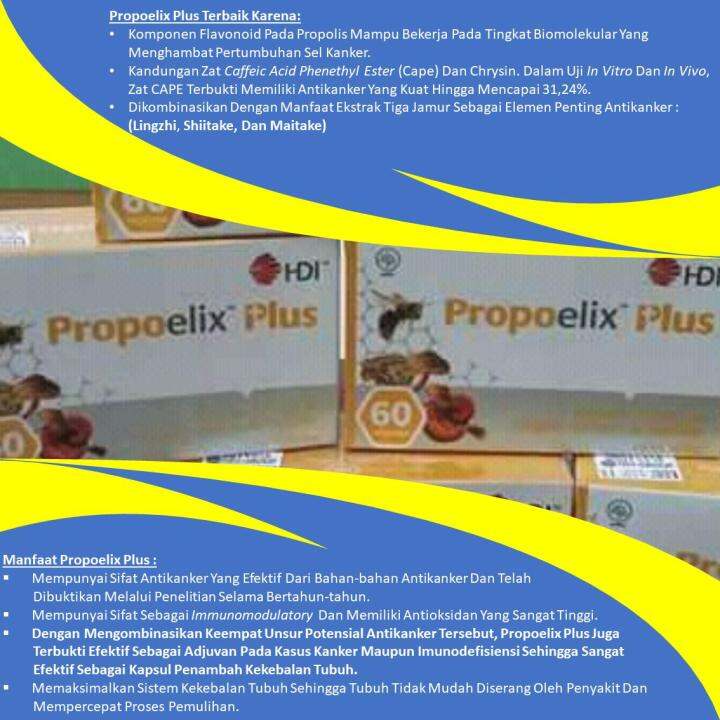 Propoelix Plus Original HDI / Antikanker / Immunomodulatory ...