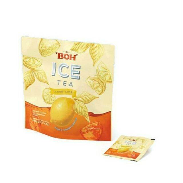 Boh Ice Tea Lemon / peach / orchard splash 14.5g | Lazada