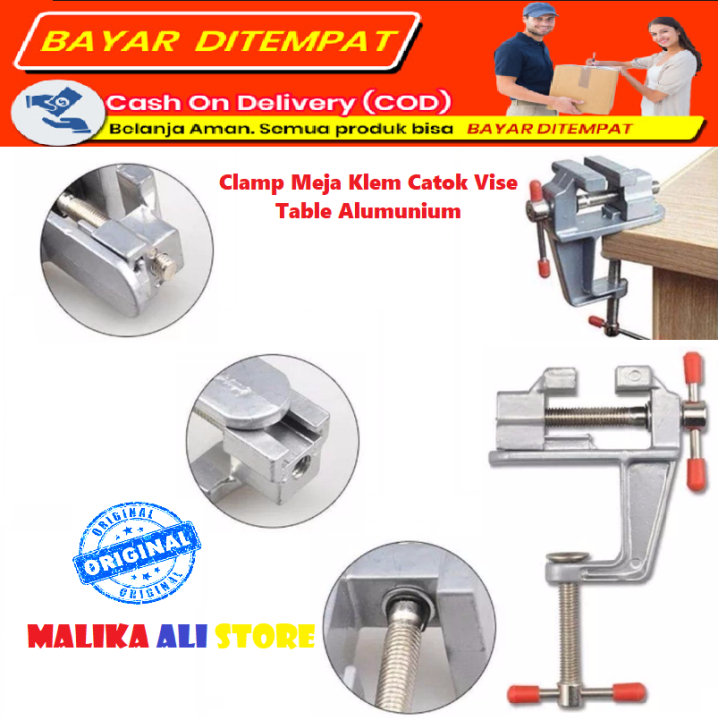 Clamp Meja Klem Catok Vise Table Alumunium | Lazada Indonesia