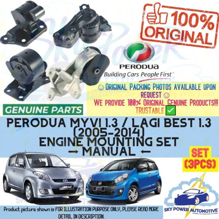 PERODUA MYVI 1.3 / LAGI BEST 1.3 (2005-2014) (MANUAL) 100% ORIGINAL ...