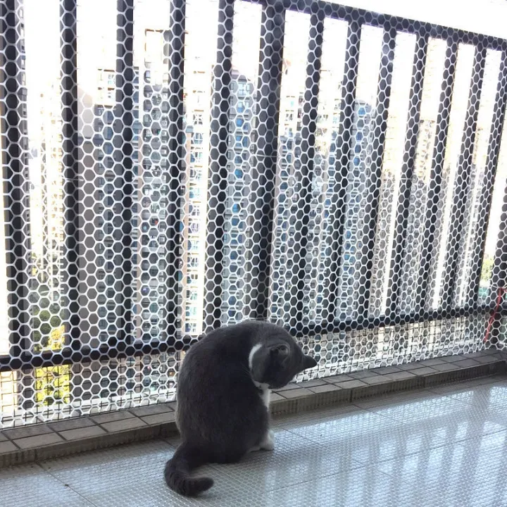 Balcony Fence Cat Hulanwang Dogs For Net Plastic Stair Guardrail Net ...