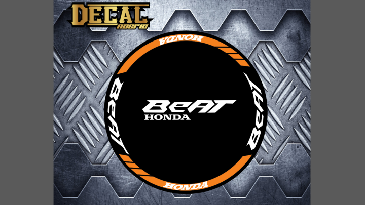 HONDA BEAT RIM/MAGS DECAL STICKER, 005 | Lazada PH