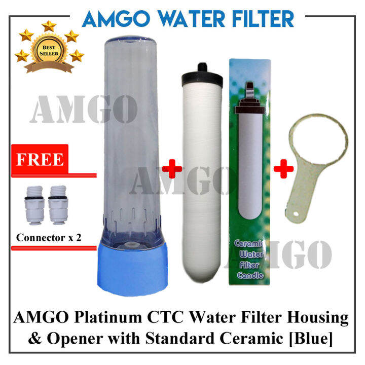 AMGO CTC 3000 Super Slim CTC Ceramic Water Filter Housing * MADE IN ...