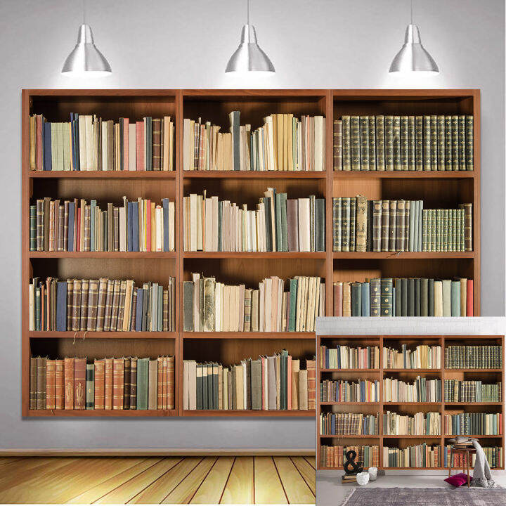 Classic Ancient Library Backdrop Study Room Library Decoration Birthday ...