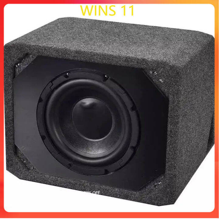 BOX only Custom under seat 8 inch 200w ported sub woofer enclosure ...