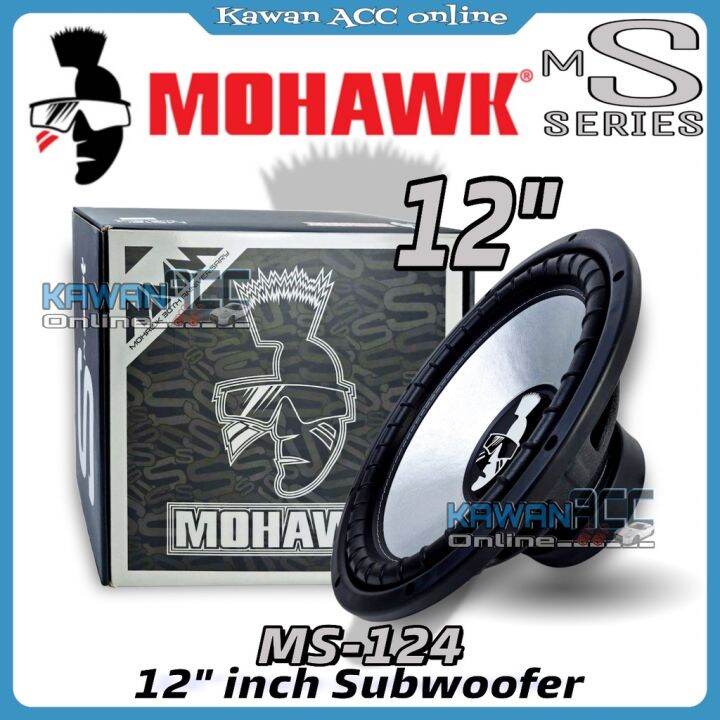 MOHAWK SILVER-Series 12" inch Subwoofer **100%Original** MS-124 ...