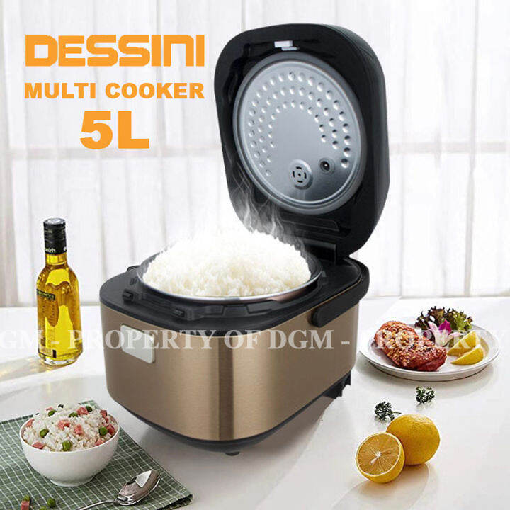 5L Multifunctional Electric Smart Rice Cooker-dgmapplx | Lazada PH