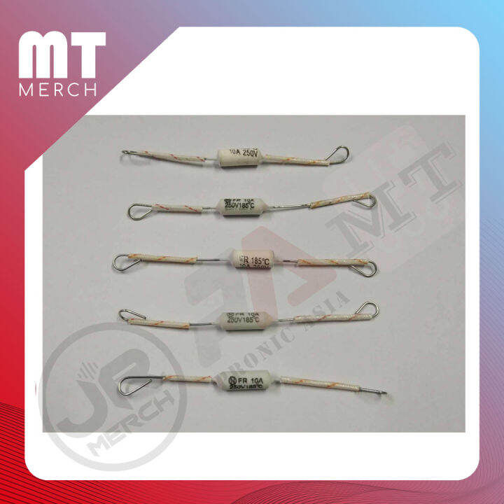 5pcs Thermal Fuse 10A 185 Degree Short Type (TF10A-185S) | Lazada PH