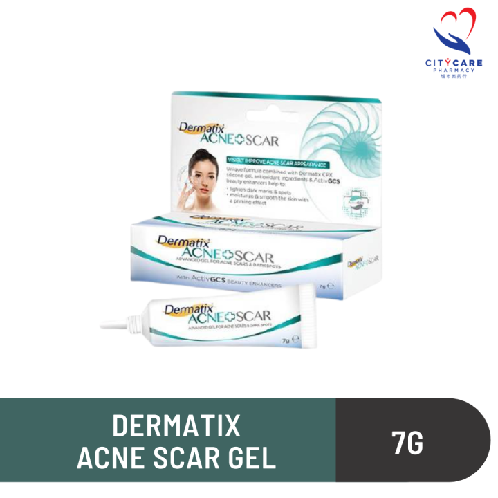 Dermatix Acne + Scar advanced gel for acne scars & dark spots - 7g | Lazada