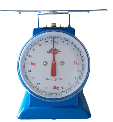 Timbangan Kilohan 20kg Flat Original Fuji Scale Rust Proof Heavy Duty ...