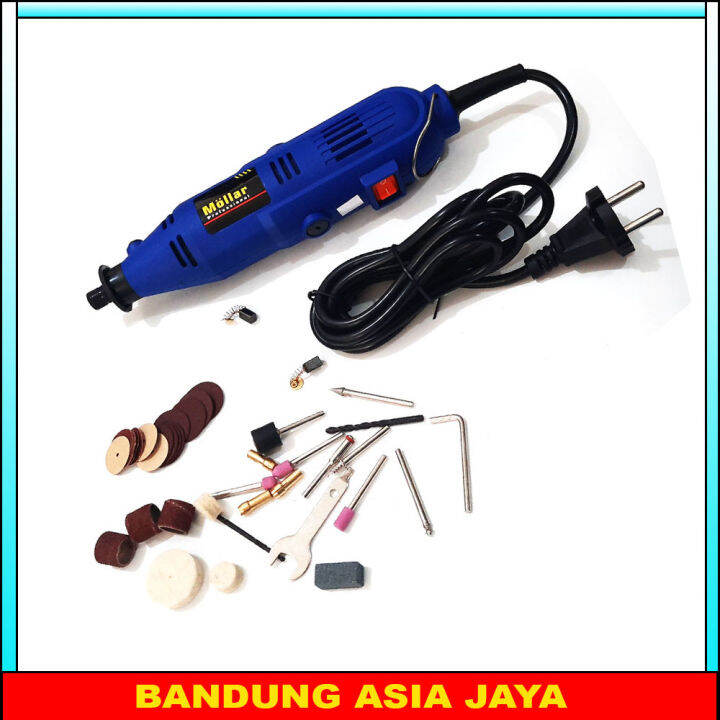 MOLLAR Mini Die Grinder Set 40 Pcs Tuner Set Gerinda Bor Mini Gratis ...