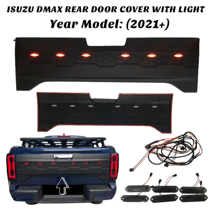 OC Isuzu D-max 2021 2022 2023+ Rear Lower Cladding/Rear Guard Plate ...