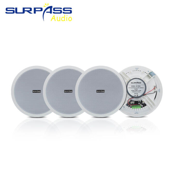 8inch Bluetooth Ceiling Speaker 20W Built In Digital Class D Amplifier ...
