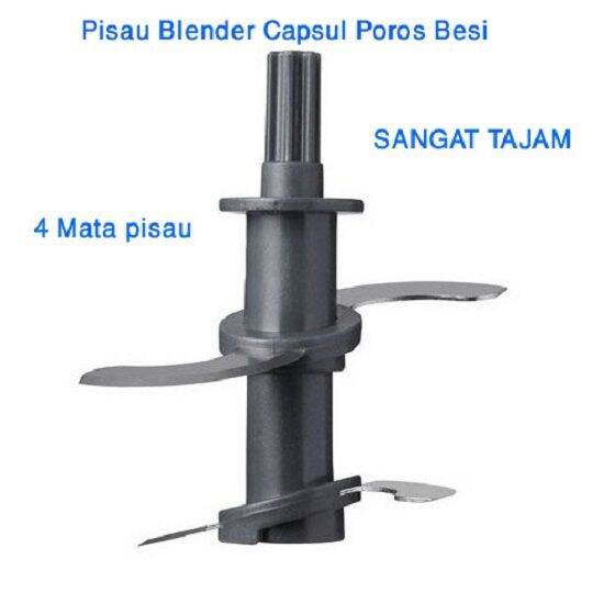 Pisau Blender Kapsul 4 Mata Pisau - Hanya Pisau saja - Super Tajam ...