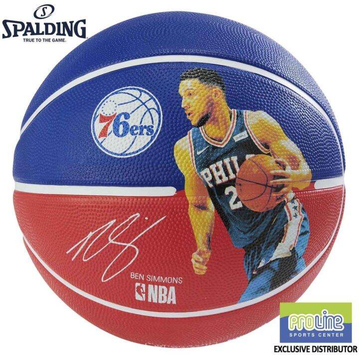 【COD】 SPALDING Player Ben Simmons Original Outdoor Basketball Size 7 ...